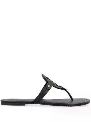Tory Burch Miller Cut Out Sandals - Black