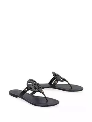 Tory Burch Miller Cut Out Sandals - Black