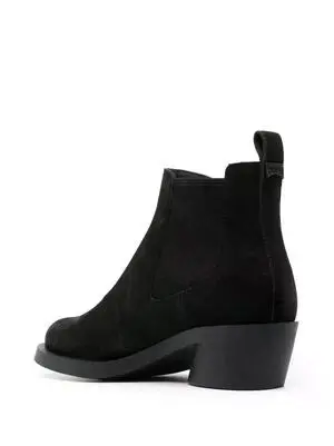 Camper Bonnie 50mm Calf-suede Ankle Boots