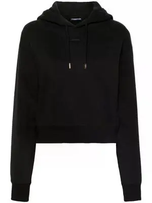 Jacquemus Grosgrain Logo Hoodie - Black