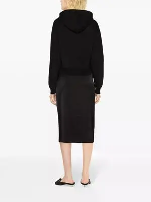 Jacquemus Grosgrain Logo Hoodie - Black