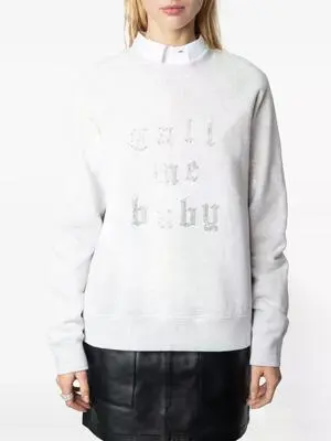 Zadig&Voltaire Rhinestone-embellished Sweatshirt