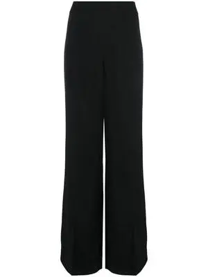 Stella McCartney High-waisted Flared Trousers - Black