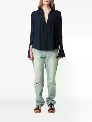 Zadig&Voltaire Taika Shirt - Blue