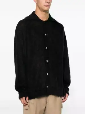 BONSAI Logo-patch Buttoned Cardigan