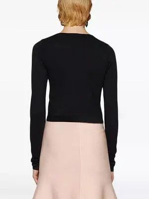 Eterne Crew-neck Long-sleeved Top