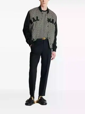 Balmain Monogram-jacquard T-shirt