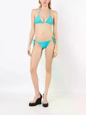 AMIR SLAMA Self-tie Triangle Bikini