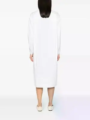Khaite Brom Shift Midi Dress