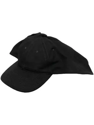 Raf Simons Ear Flap Baseball Cap - Black