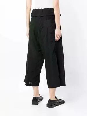 Y’s Cropped Paperbag-waist Culottes