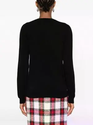 ALESSANDRO ENRIQUEZ Button-embellished Wool-blend Cardigan