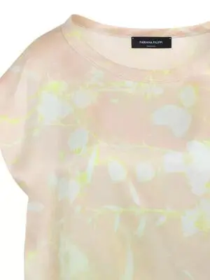 Fabiana Filippi Printed Silk Blouse