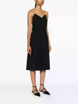 Prada Pleat-detail Dress