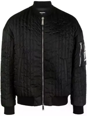 Dsquared2 Logo-patch Bomber Jacket