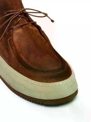 Marsèll Parapana Leather Lace Up Boots