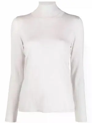 LISKA Fine-knit Roll-neck Jumper