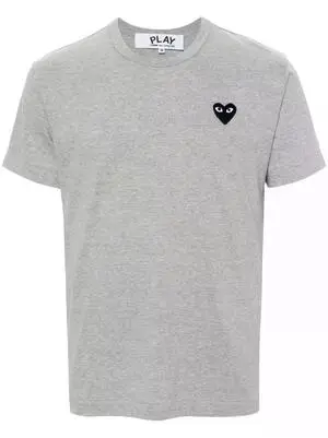 Play Comme Des Garcon Play Heart-emblem T-shirt