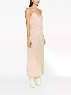 Zadig&Voltaire Rohal Star-jacquard Silk Dress