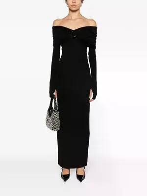 MANURI Amara Buckle Maxi Dress