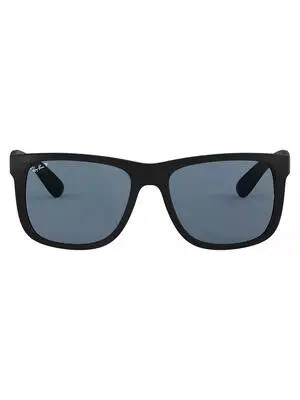 Ray-ban Justin Square-frame Sunglasses - Black