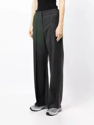 Goen.j Twill Straight-leg Trousers