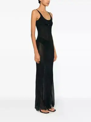 Jacquemus La Robe Maille Oranger Dress
