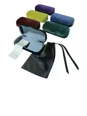 Gucci Rectangular-frame Glasses