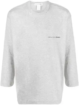 Comme Des Garçons Logo-print Long-sleeve T-shirt