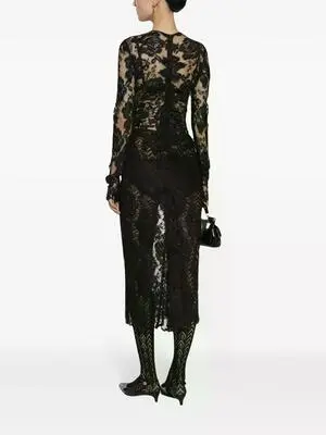 Dolce & Gabbana Lace Midi Dress