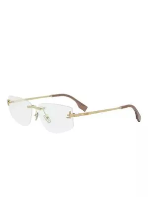 Fendi Rimless Glasses