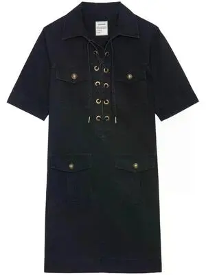 Zadig&Voltaire Record Mini Dress - Black