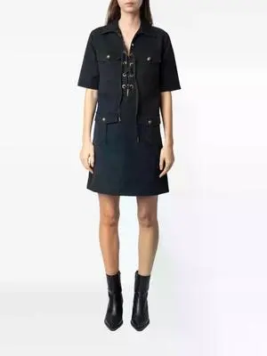Zadig&Voltaire Record Mini Dress - Black