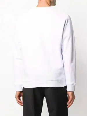 MSGM Printed Logo Sweatshirt - White