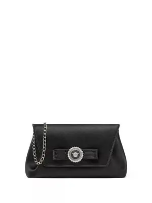 Versace Ribbon Crystal-embellished Clutch Bag
