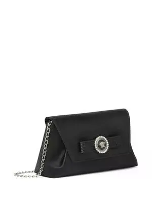 Versace Ribbon Crystal-embellished Clutch Bag