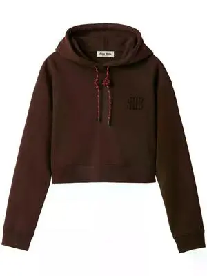 Miu Miu Long Sleeve Sweatshirts Hoodies For Women
