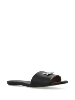 Alexander McQueen Arc Slides - Black