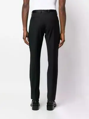 Philipp Plein Straight-leg Wool-blend Trousers