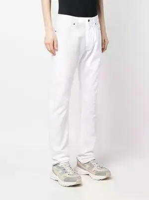 14BROS Logo-patch Straight-leg Jeans