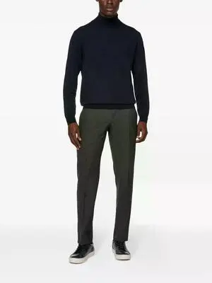 Boggi Milano Merino-wool Roll-neck Sweater