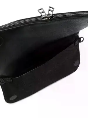 Zadig&Voltaire Crocodile-embossed Leather Crossbody Bag - Black
