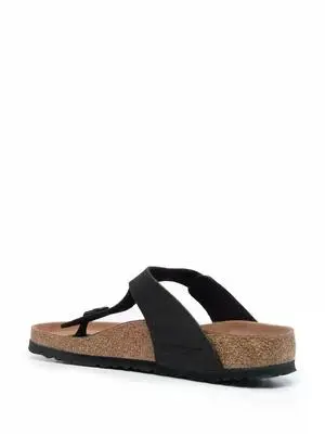 BIRKENSTOCK Gizeh Birko-flor Flip Flops - Black