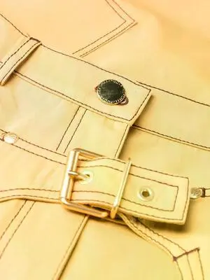 Stella McCartney Buckle-detail Straight Trousers