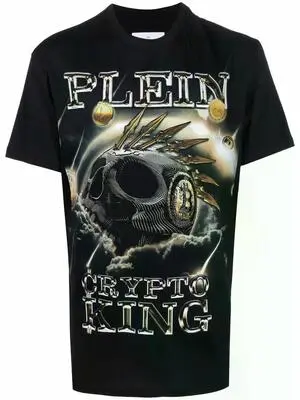 Philipp Plein Crypto King' Cotton T-shirt