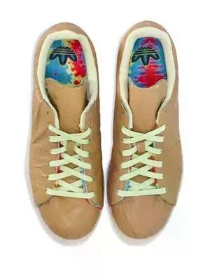 Adidas Campus 80 Crop Leather Sneakers - Brown