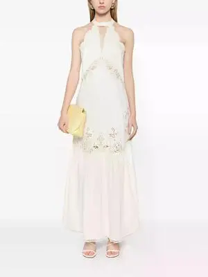 TWINSET Lace-detailed Maxi Dress
