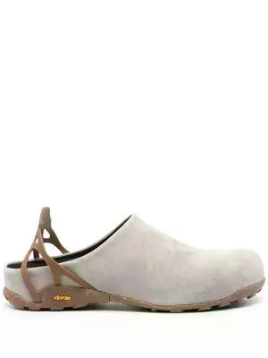 ROA Fedaia Suede Slides - Grey