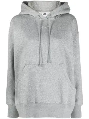 Nike Oversized Mélange Drawstring Hoodie