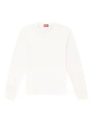 DIESEL® T-adjust-ls-slits-r17 Cotton T-shirt